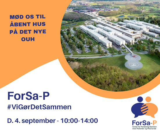 Mød ForSa-P til åbent hus i NytOUH d. 4. september