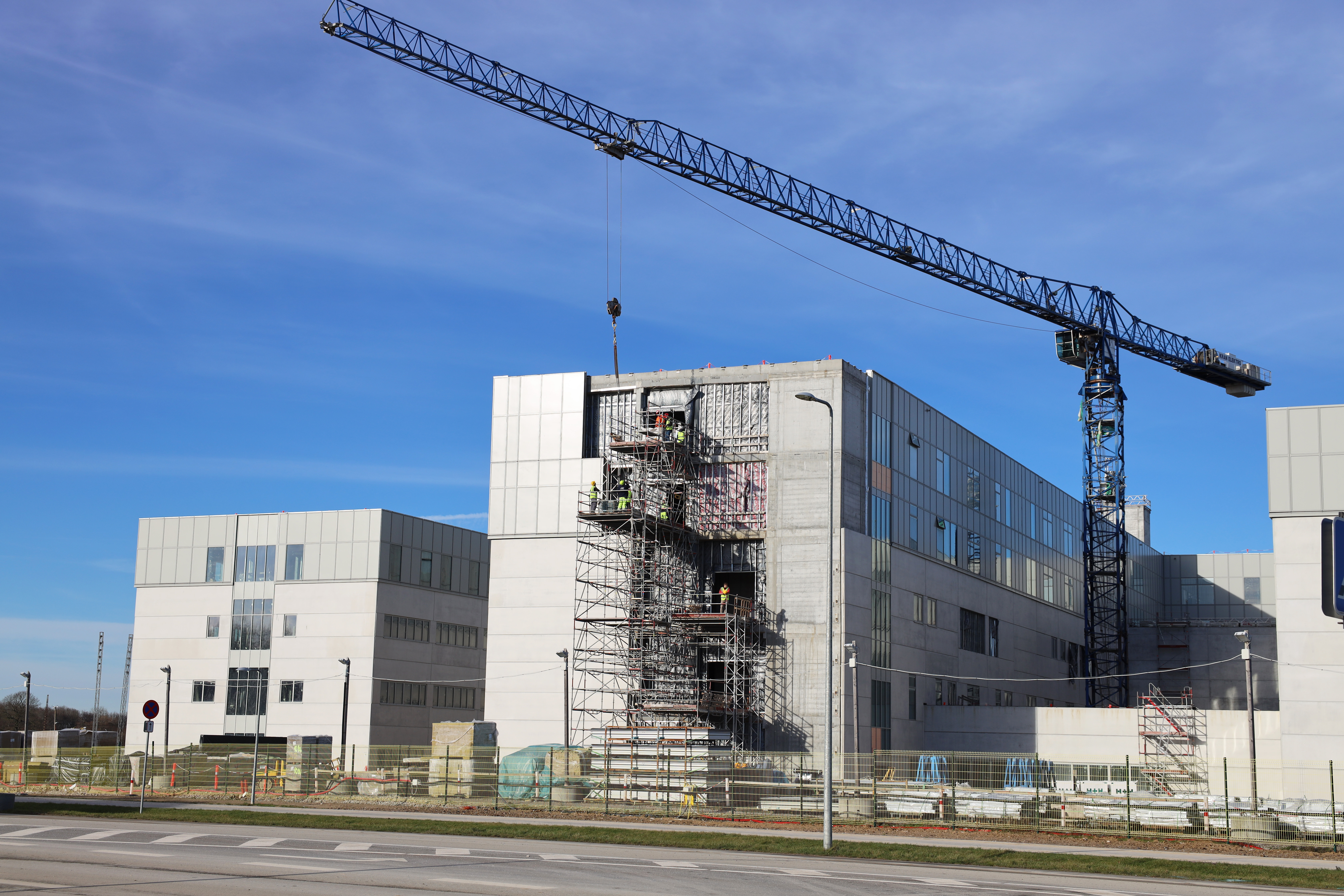 Følg med i byggeriet af fremtidens hospital - det nye OUH