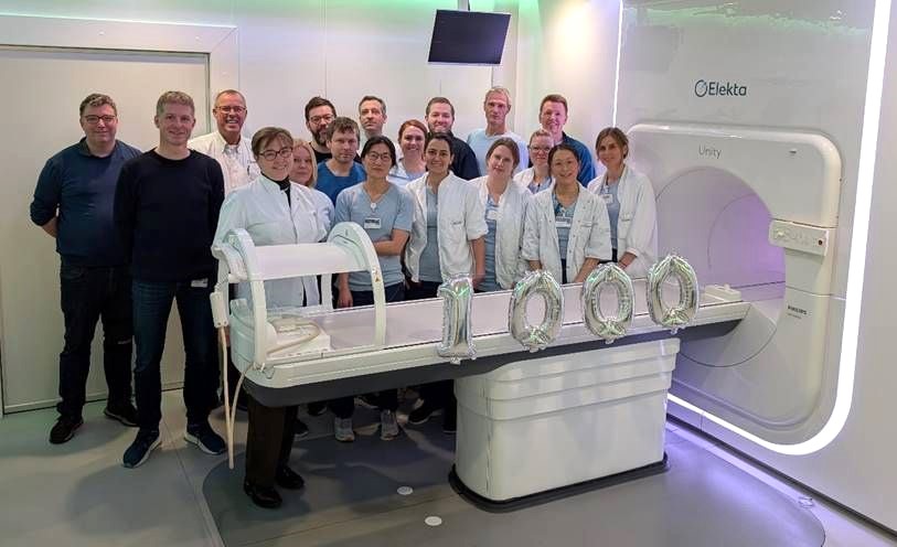 Patient nummer 1000 er nu behandlet for kræft på OUH's MR-accelerator